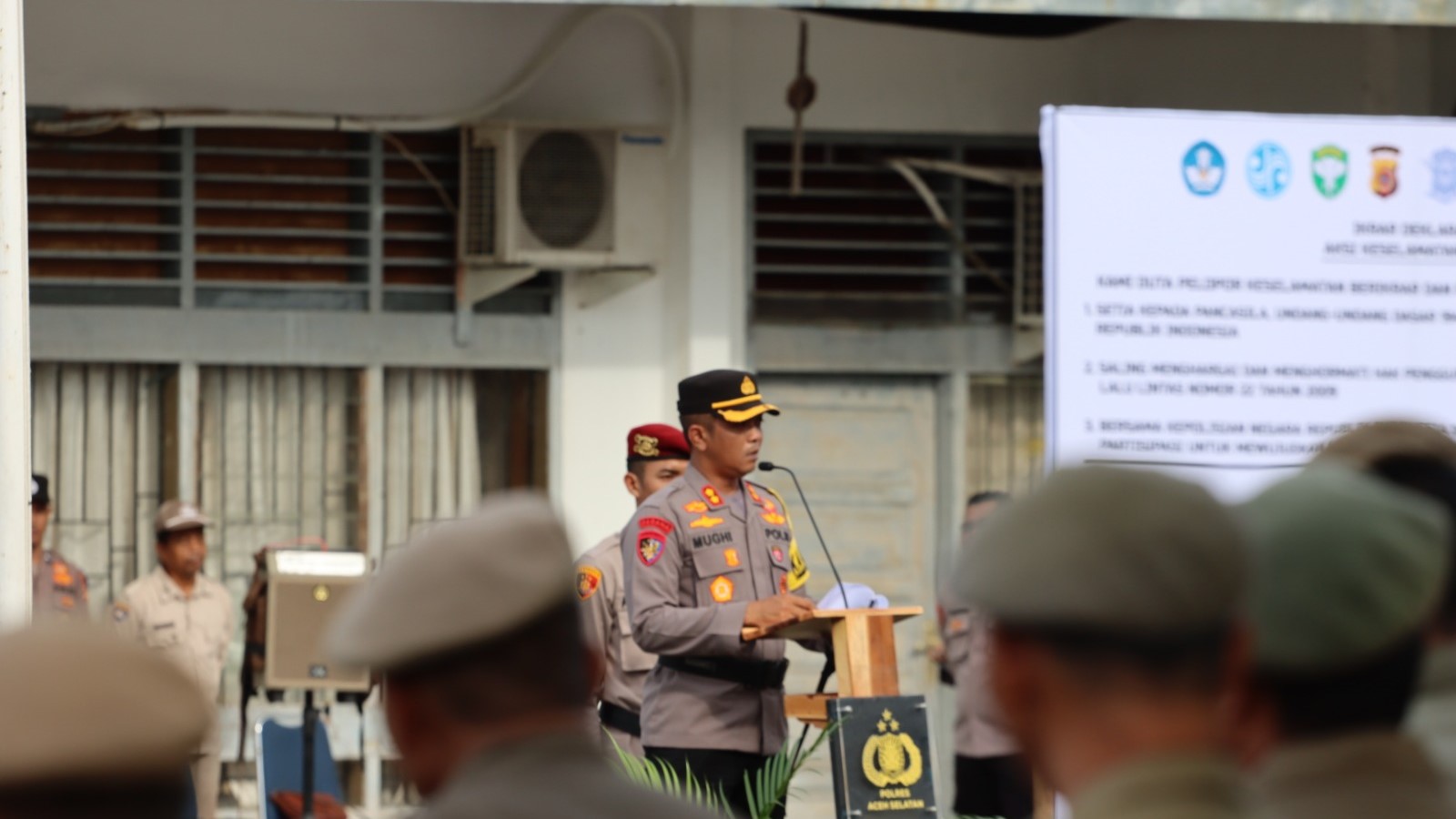 Gelar Apel Pasukan Operasi Keselamatan Lalulintas 2024